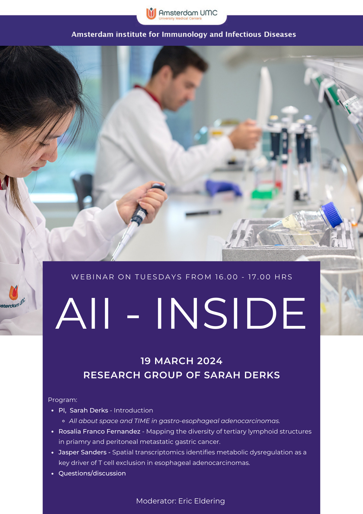 AII Inside - Research group of Sarah Derks | Amsterdam UMC