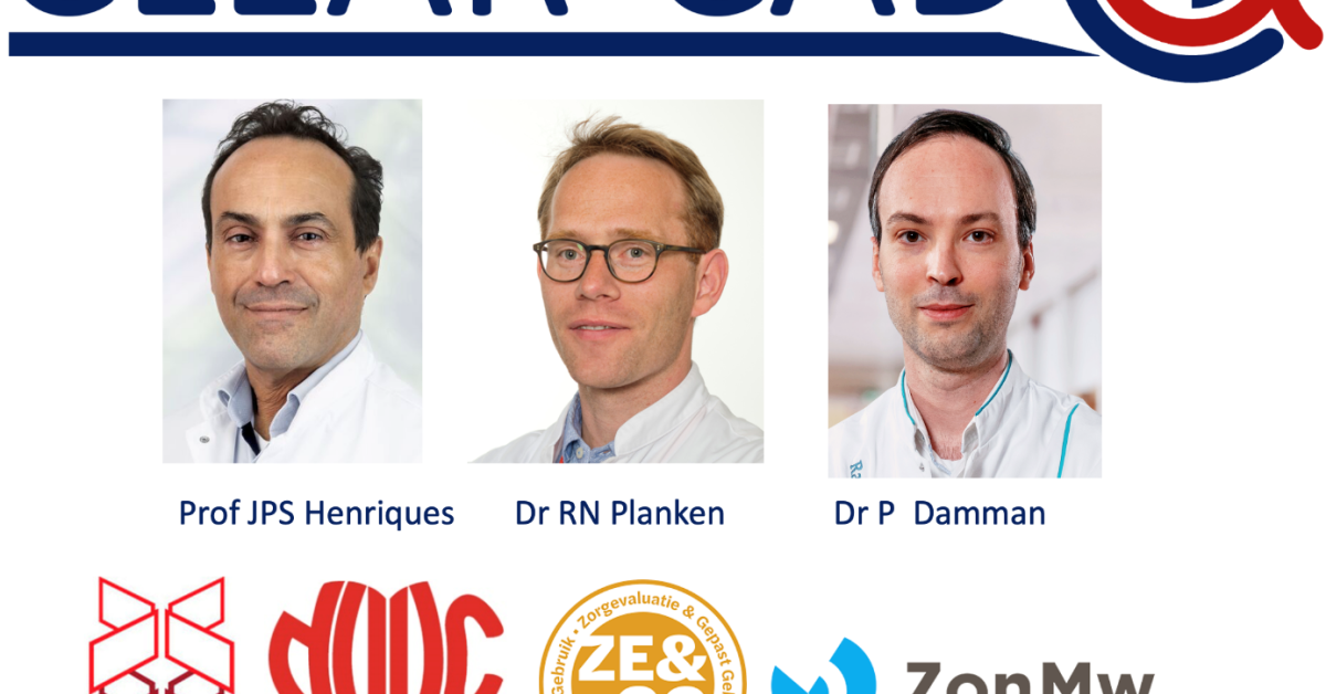 Large grant to perform the CLEAR-CAD trial on the diagnostic and ...