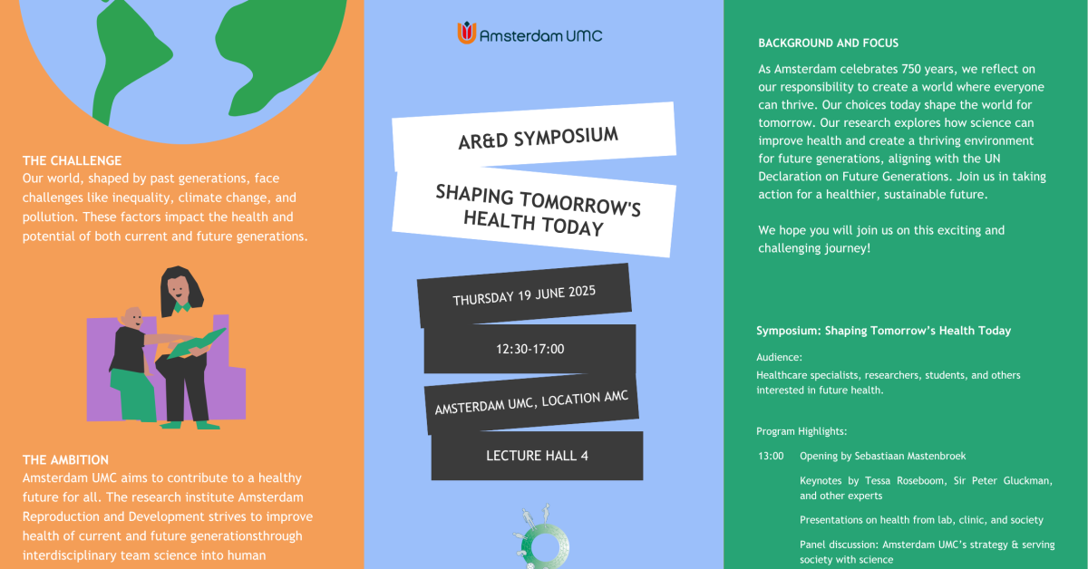 Recap of AR&D Symposium 2025 | Amsterdam UMC