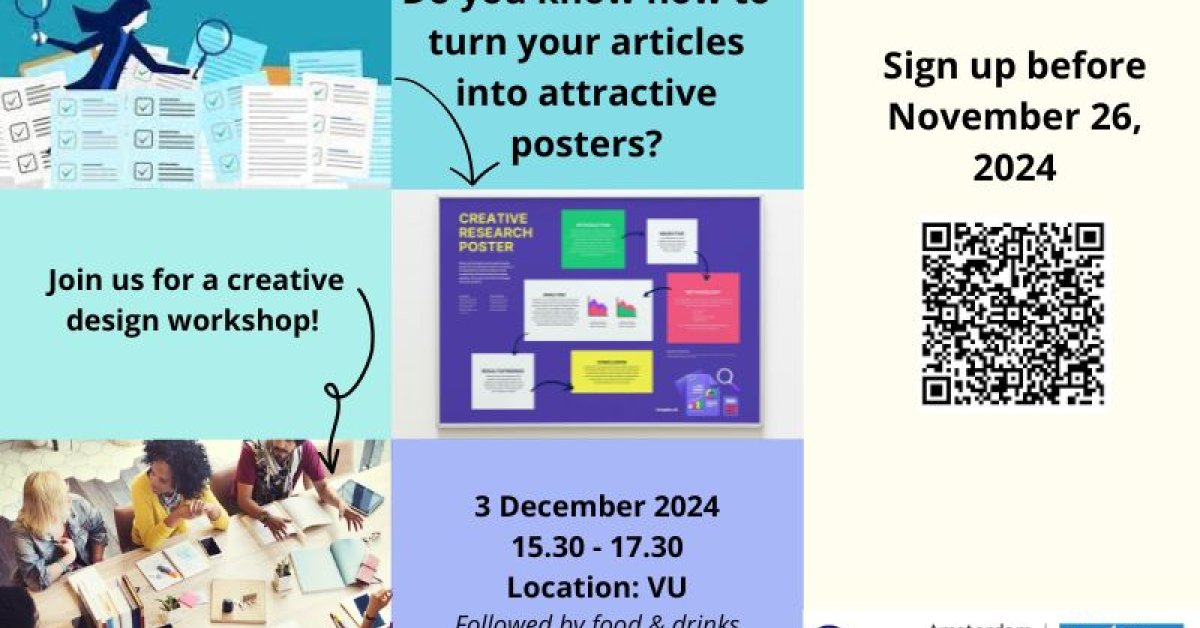 AMS workshop: attractive poster design | Amsterdam UMC